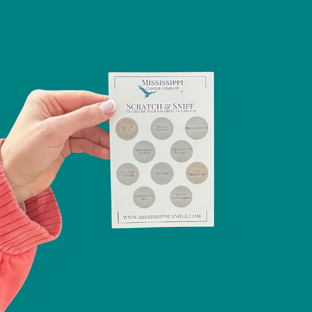 Scratch & Sniff Cards – Mississippi Candle Co.